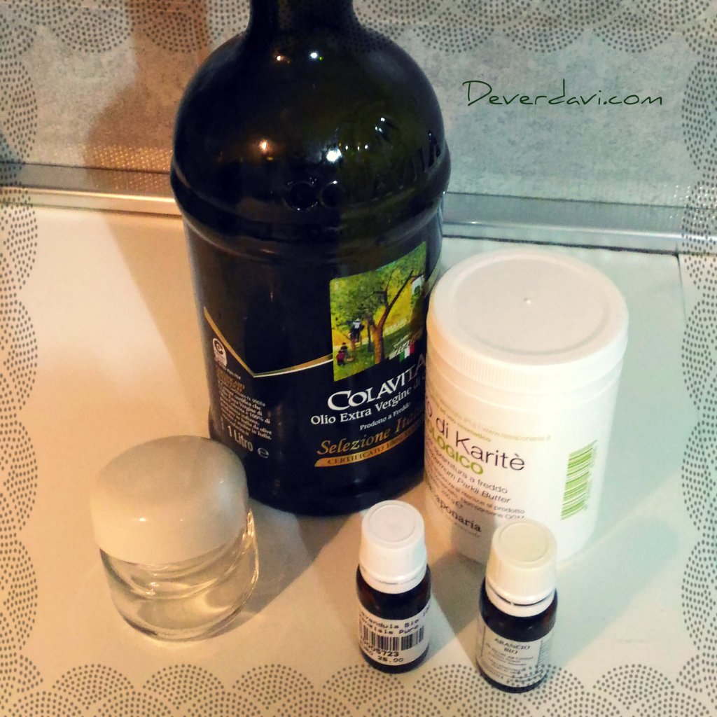 Crema facial casera con manteca de Karité – Deverdavi – VidaVerde